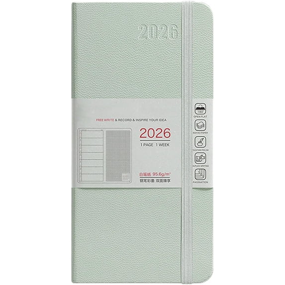 Lilixerw 2026 Weekly & Monthly Hardcover Planner with Premium Thick ...