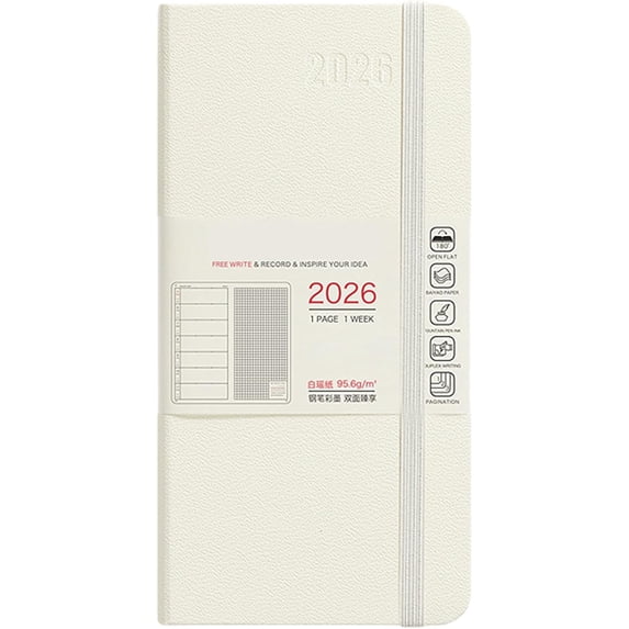 Lilixerw 2026 Weekly & Monthly Hardcover Planner with Premium Thick ...