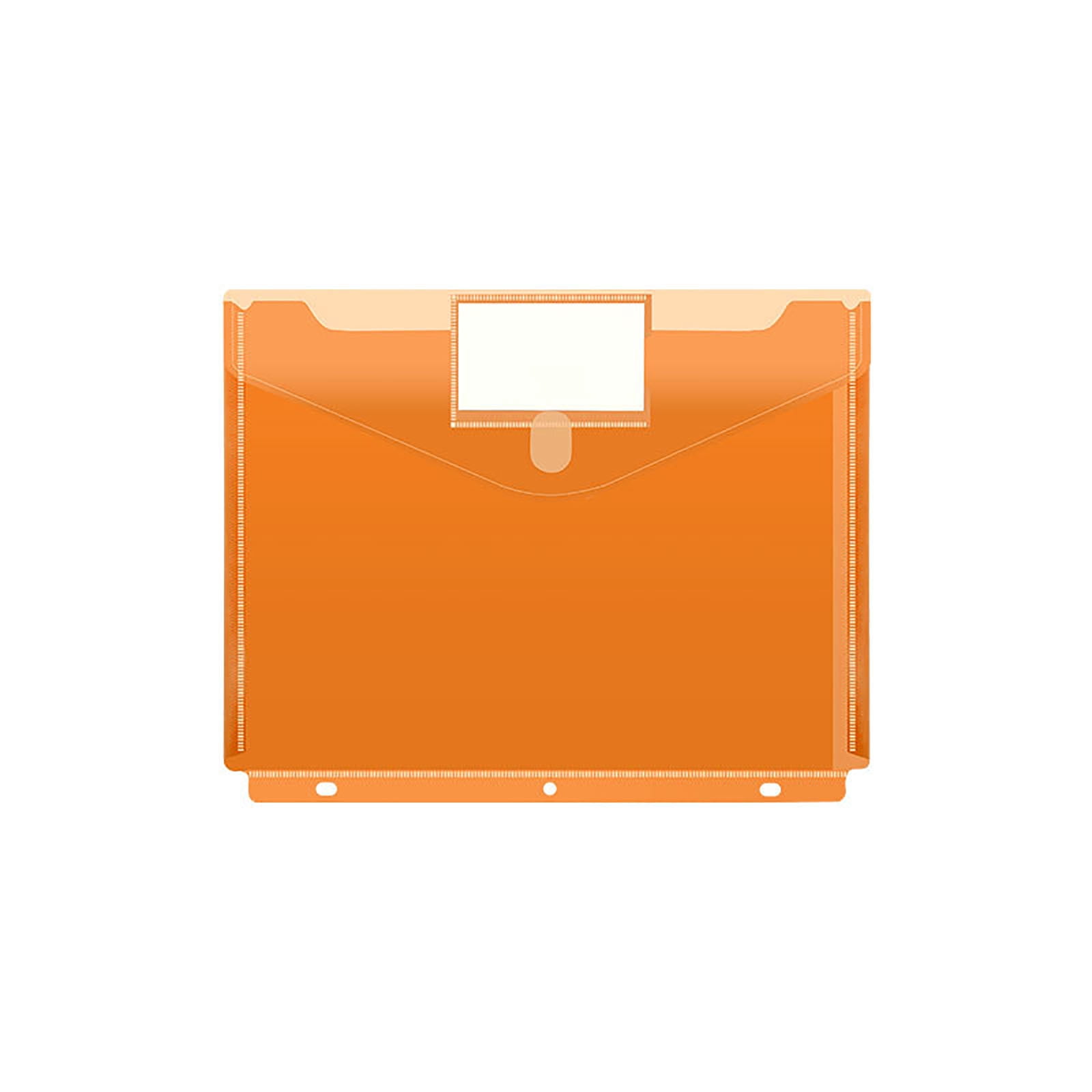 Lilixerw 3-Hole A4 Document Pouch,Multifunctional Insertable Binder ...