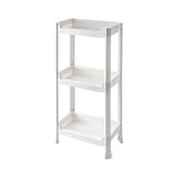 Lilixerw 3 Tier Floor-standing Storage Rack,Plastic Storage Shelf for ...