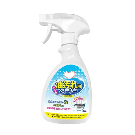 Lilixerw 380ml Heavy Duty Kitchen Degreaser Spray,Strength Foam Cleaner ...