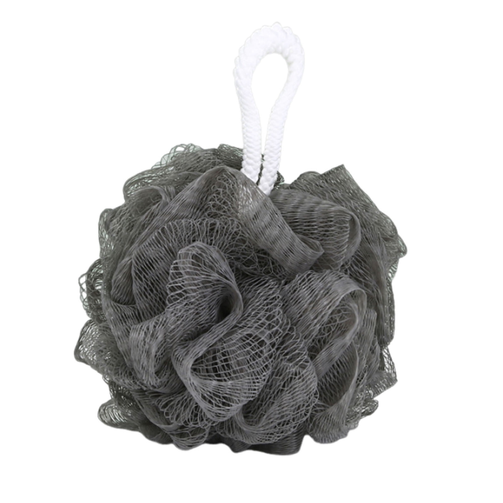 Lilixerw Charcoal Loofah Sponge Ball,Solid Color Shower Loofah Body ...