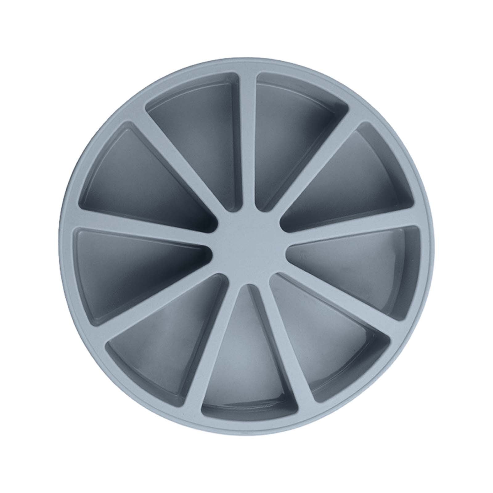 Lilixerw 9 Cavity Triangle Silicone Cake Mold,Cheesecake Model ...