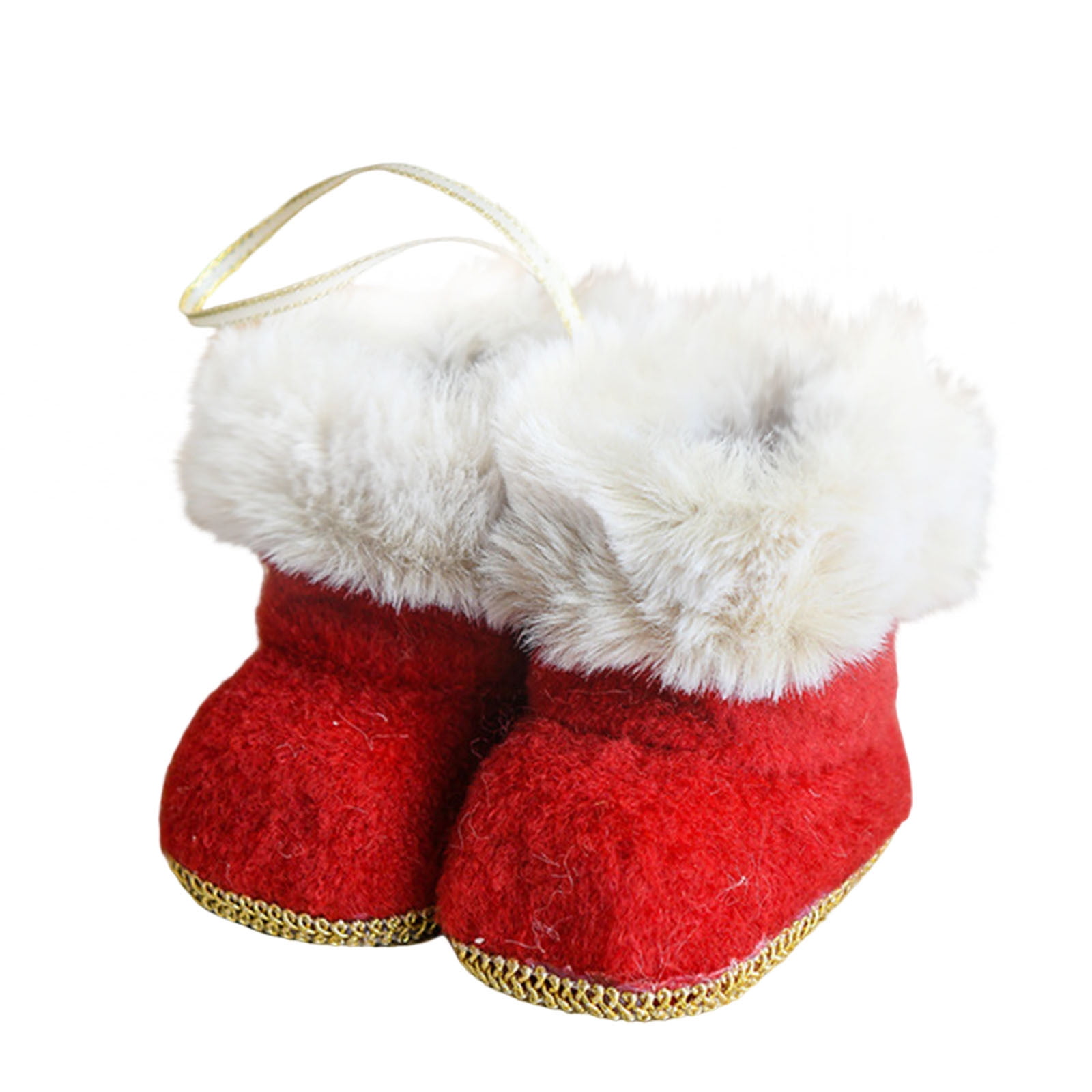 Lilixerw Christmas Candy Boots,Xmas Hanging Santa Boots Decorative ...