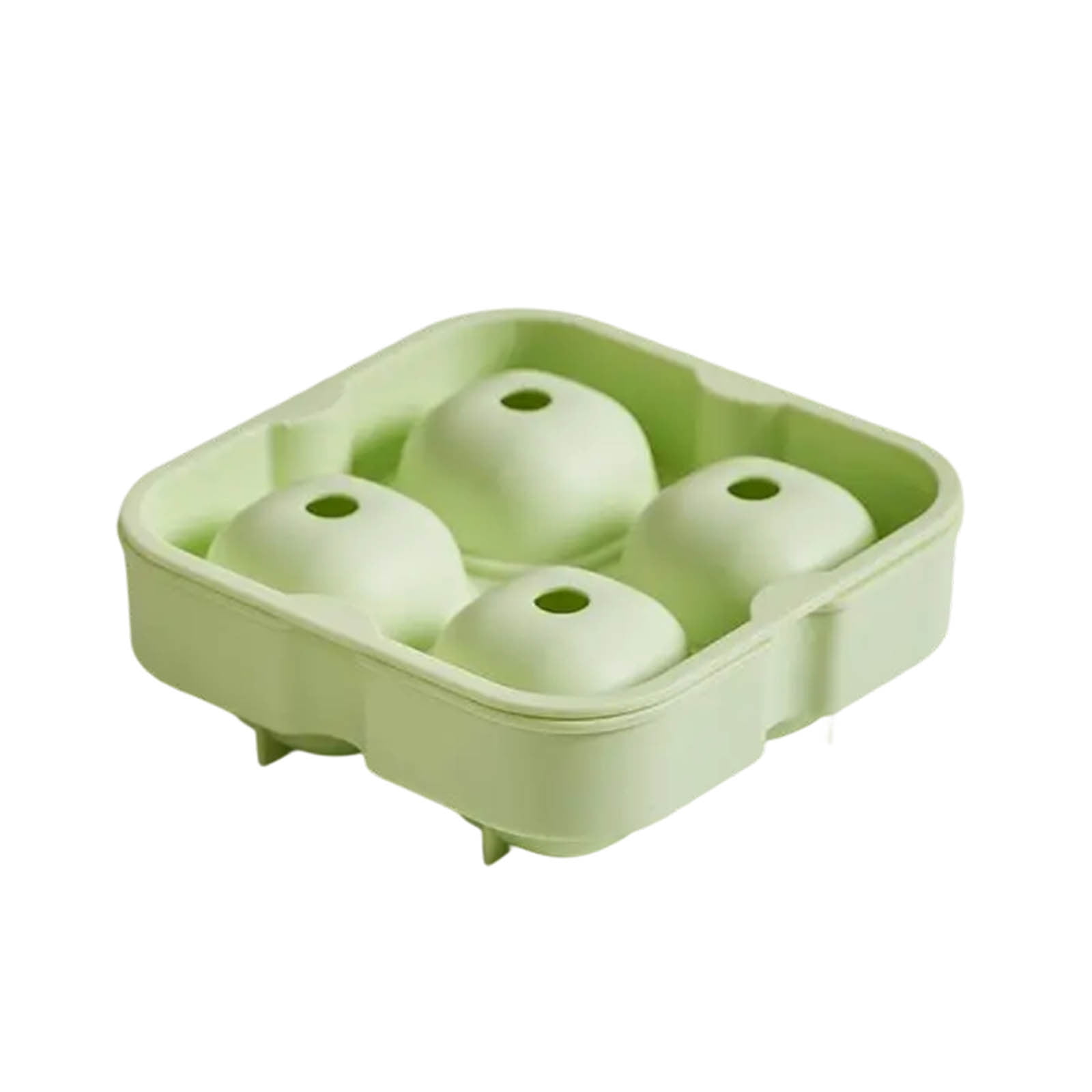 Lilixerw Ice Ball Maker with Lid and Bin,Round Iced Cube Trays for ...
