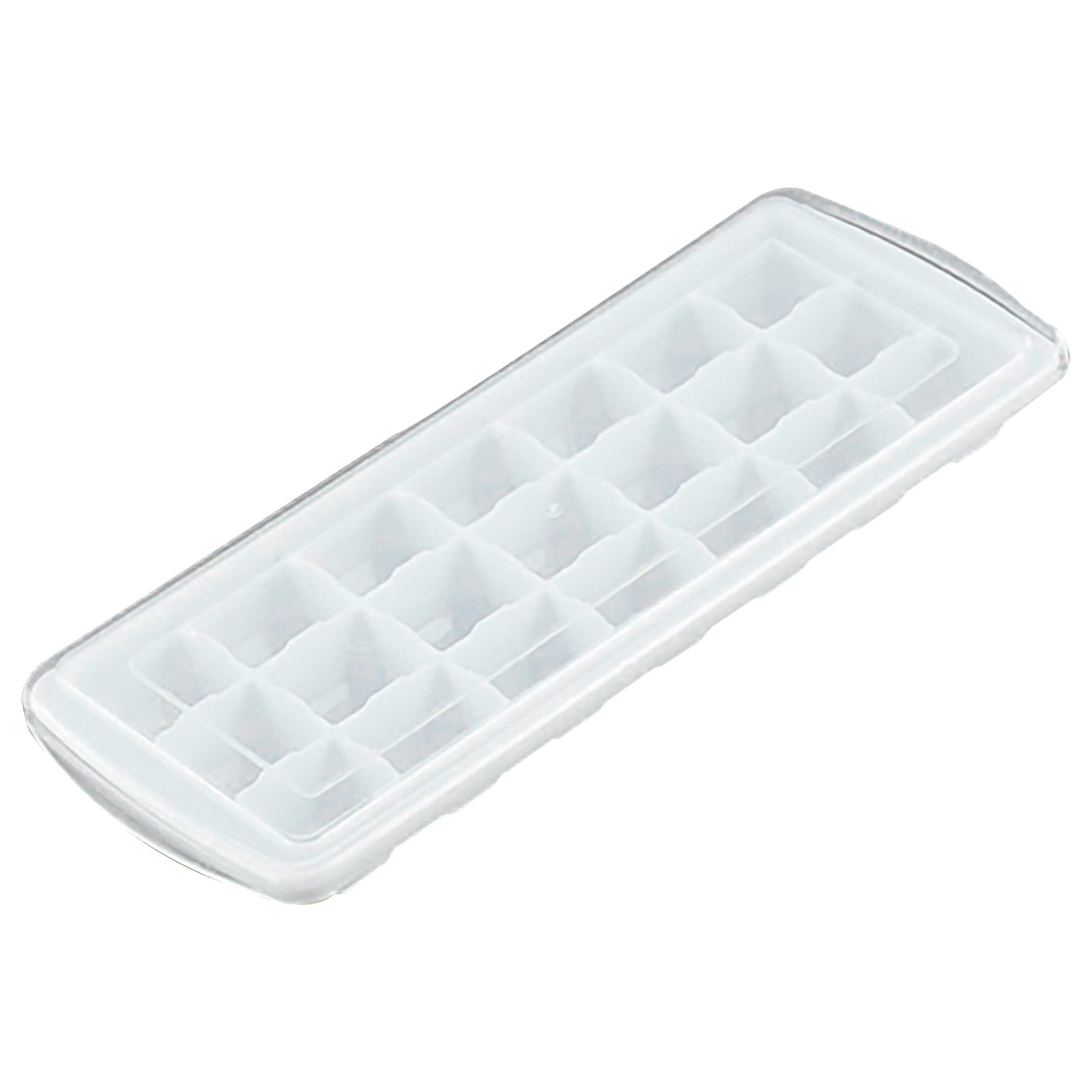 Lilixerw Ice Cube Tray,Ice Cube Tray Making 21 pcs Ice Cubes,Easy Press ...