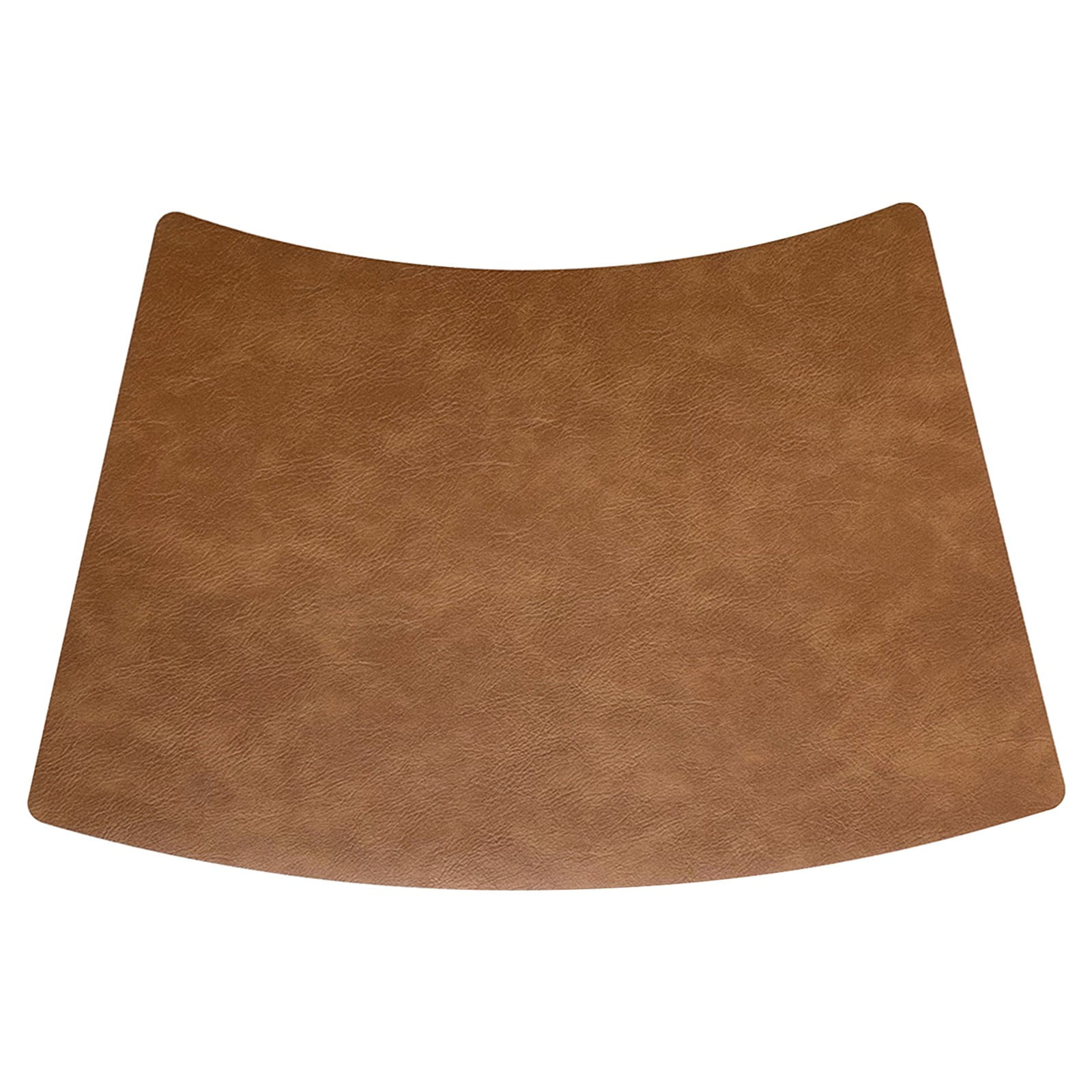 Lilixerw Leather Round Table Washable Placemats,Thick Faux Leather Heat ...