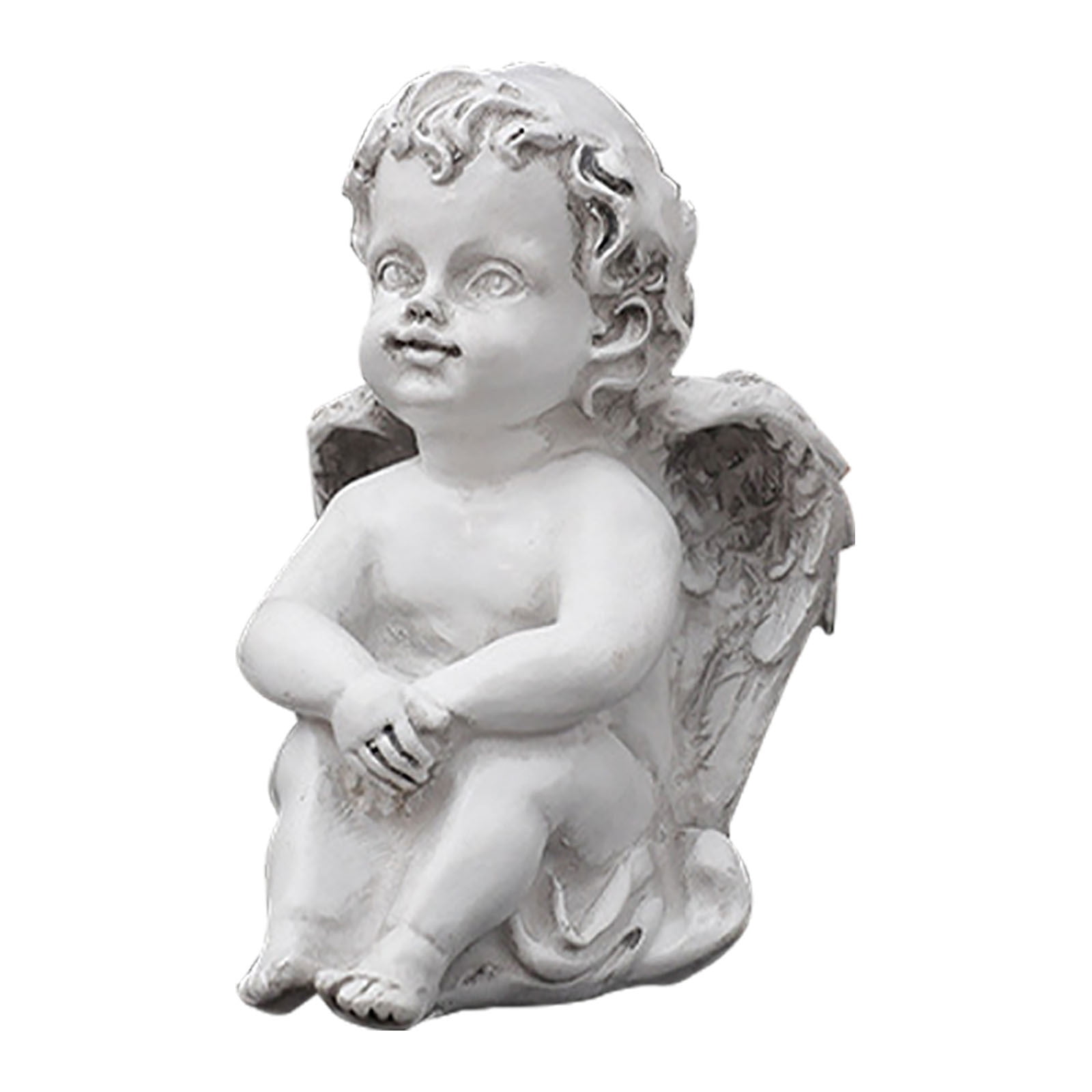 Lilixerw Mini Angel Statue,Resin Angle Statue,Wings Angel Decoration ...