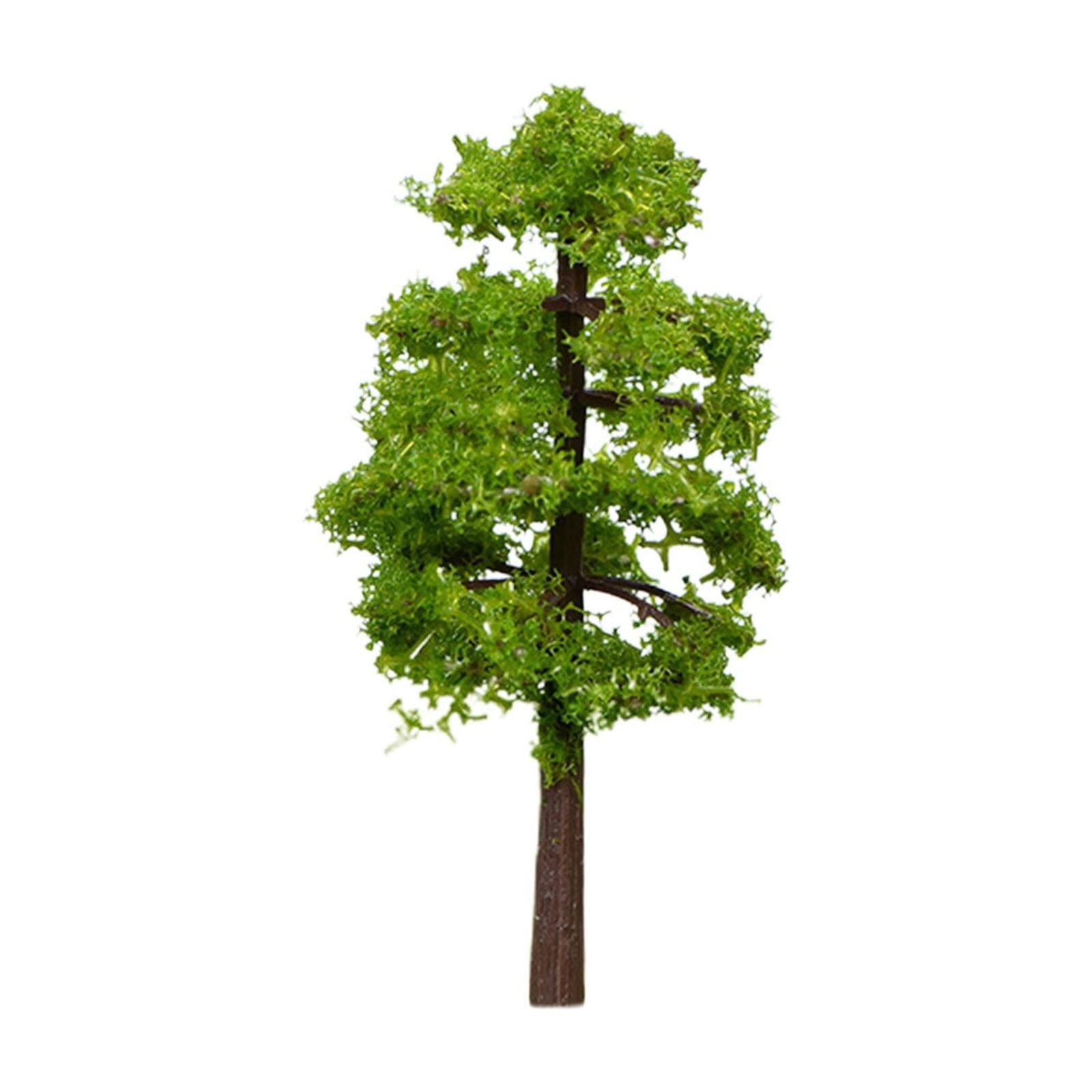 Lilixerw Mini Model Trees Plants,Miniature Plants Green Shrubs Bush ...