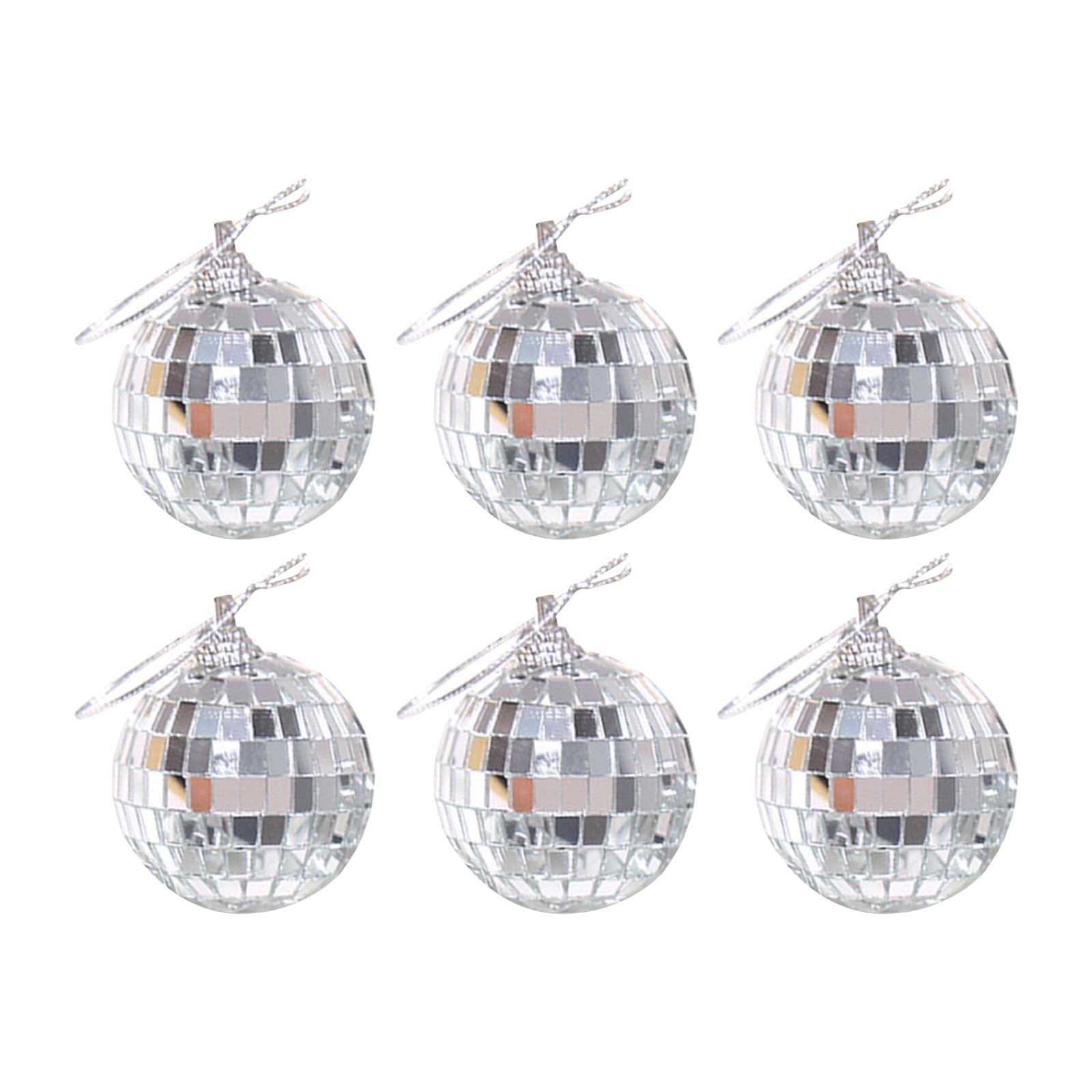 Lilixerw Mirror Disco Balls,Reflective Mirror Ball Hanging Ball ...