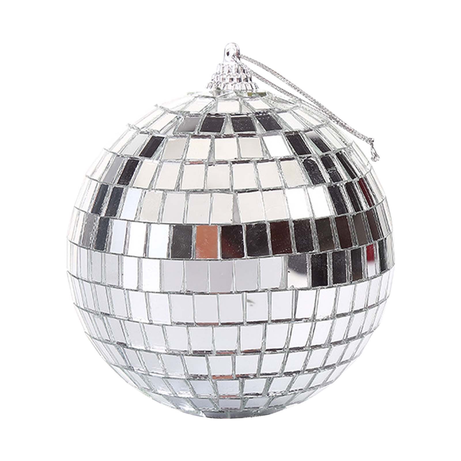 Lilixerw Mirror Disco Balls,Reflective Mirror Ball Hanging Ball ...
