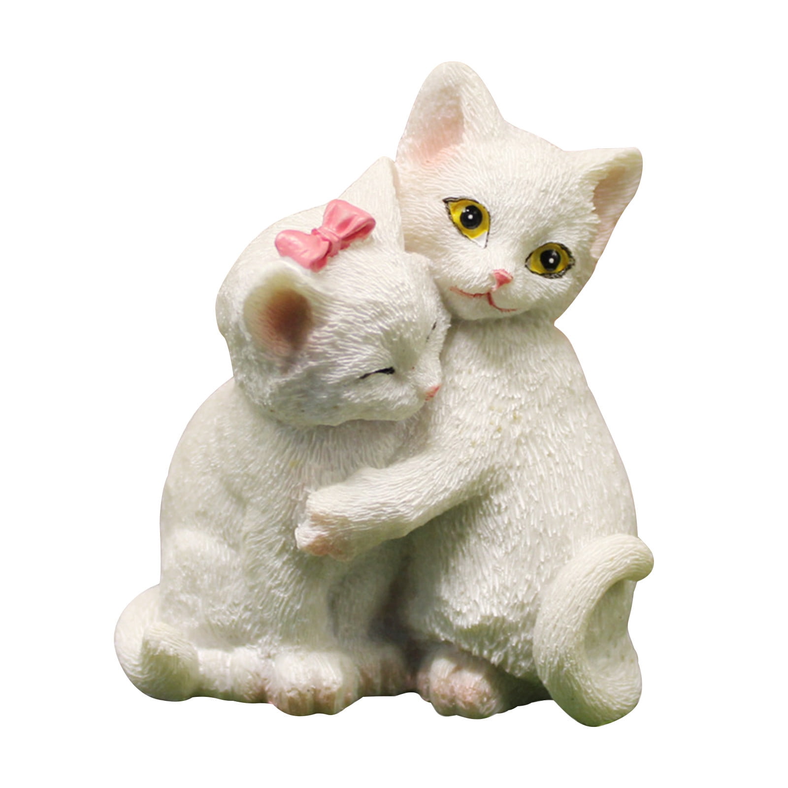 Lilixerw Clearance Realistic Cat Figures,Mini Cute Kittens Resin ...
