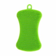 Non-Scratch Cellulose Sponge Kitchen Scrub Sponge with Scouring Pad Set ...