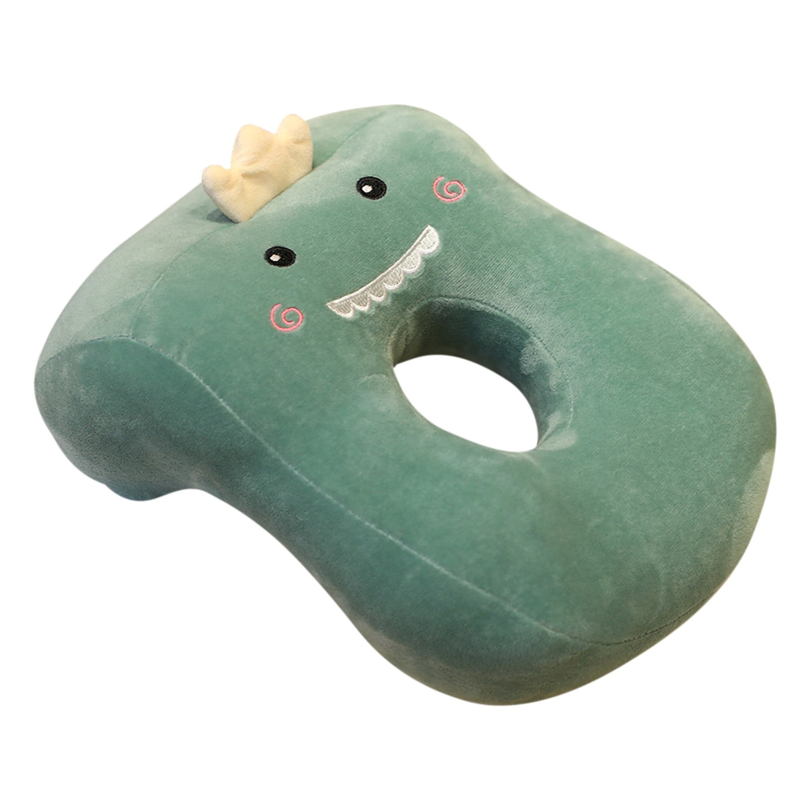 Lilixerw Soft Nap Donut Pillow,Ergonomic Memory Cotton Wedge Pillow for ...
