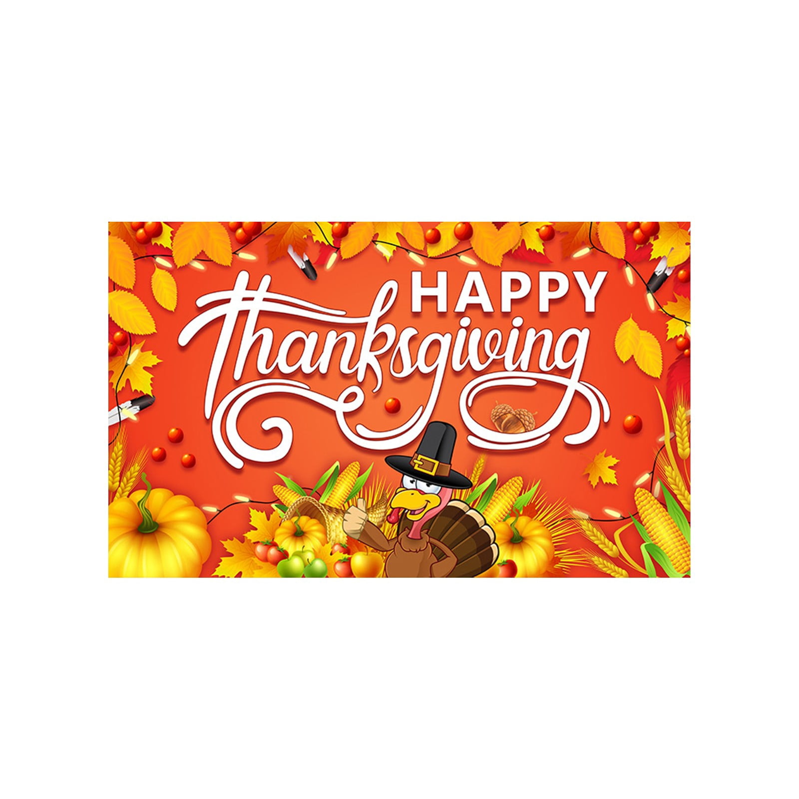 Lilixerw Thanksgiving Day Backdrop for Autumn Fall Harvest Festival ...