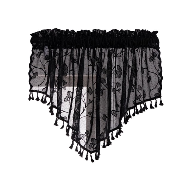 Lilixerw Clearance Triangle Valance Curtains for Living Room,Rod Pocket ...
