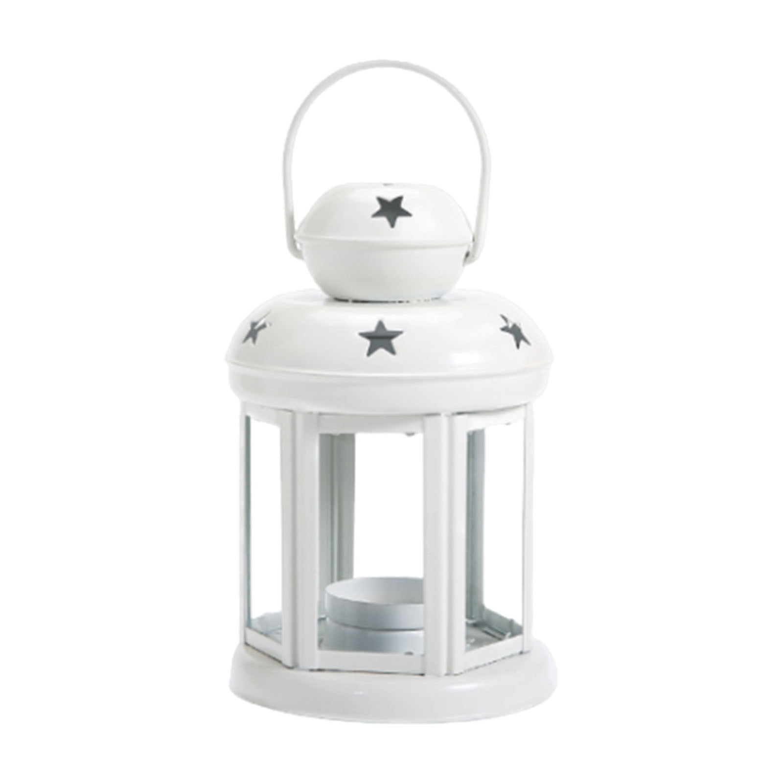 Lilixerw Vintage Design Candle Lanterns with Stars,Portable Iron Candle ...