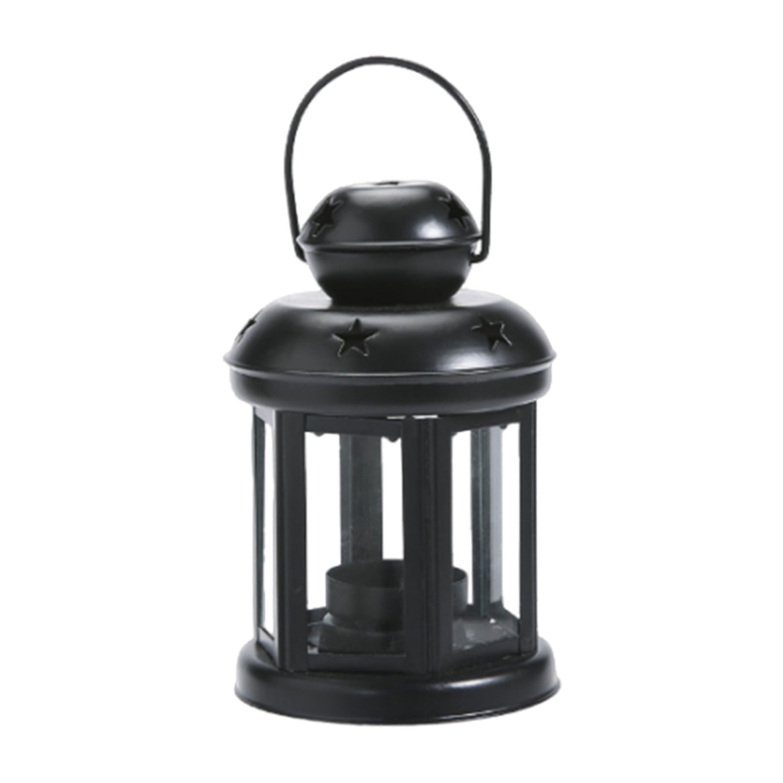 Lilixerw Vintage Design Candle Lanterns with Stars,Portable Iron Candle ...