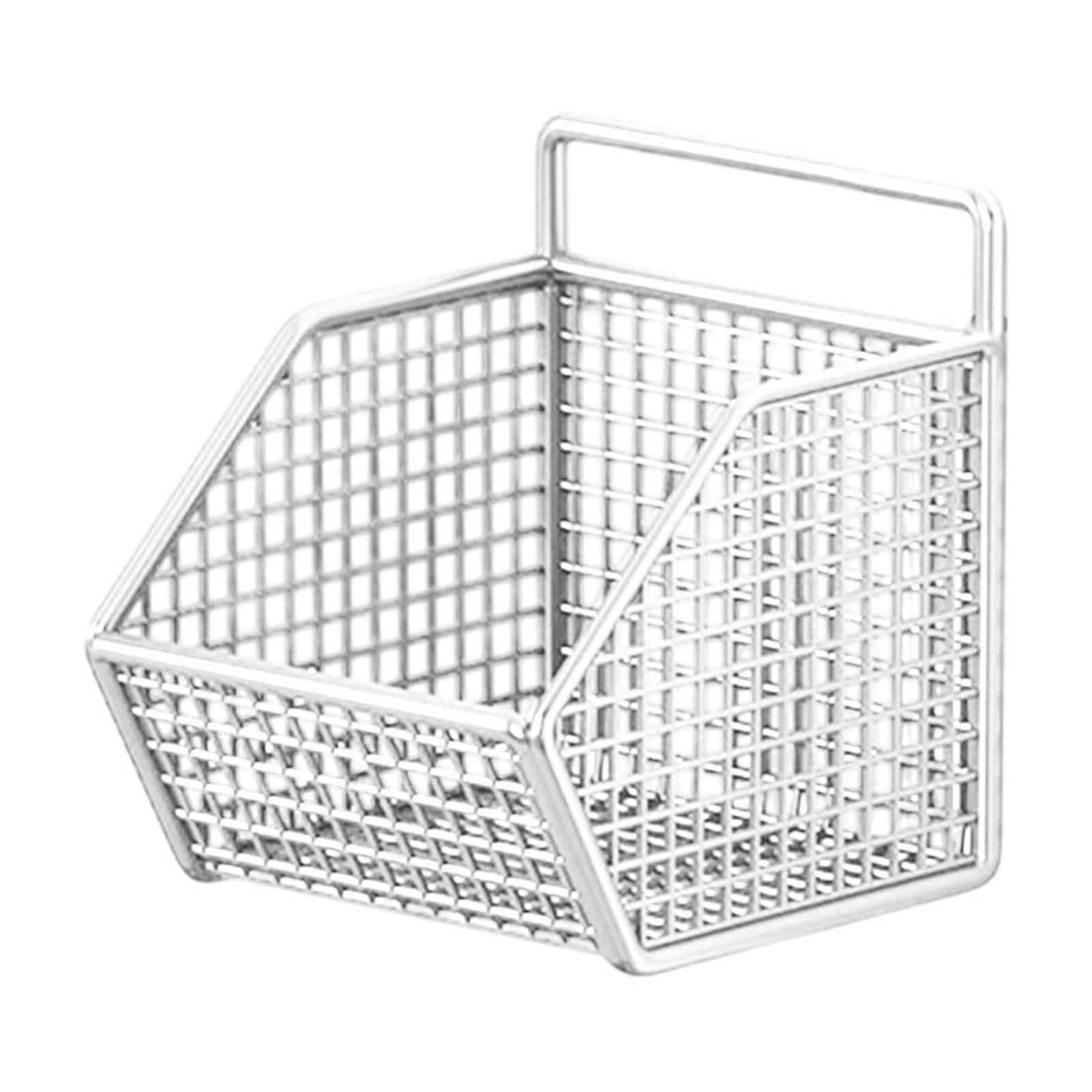 Lilixerw Clearance Wall Mounted Mesh Basket Utensil Holder,Kitchen ...