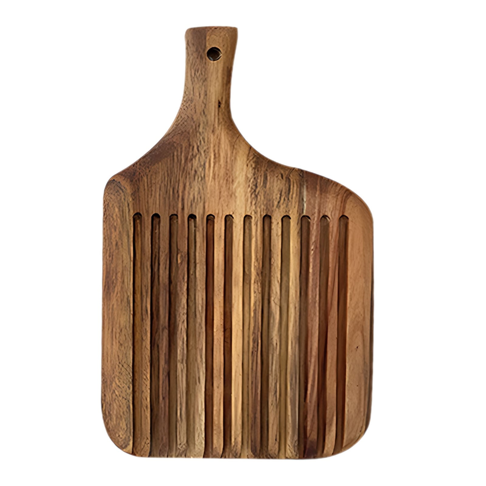 Lilixerw Wood Cutting Board with Handle,Wooden Chopping Board,Hanging ...