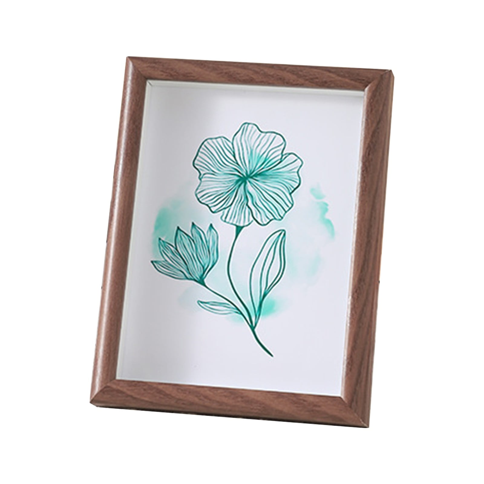 Lilixerw Wood Photo Frame,Desktop and Wall Mounted Horizontal or ...