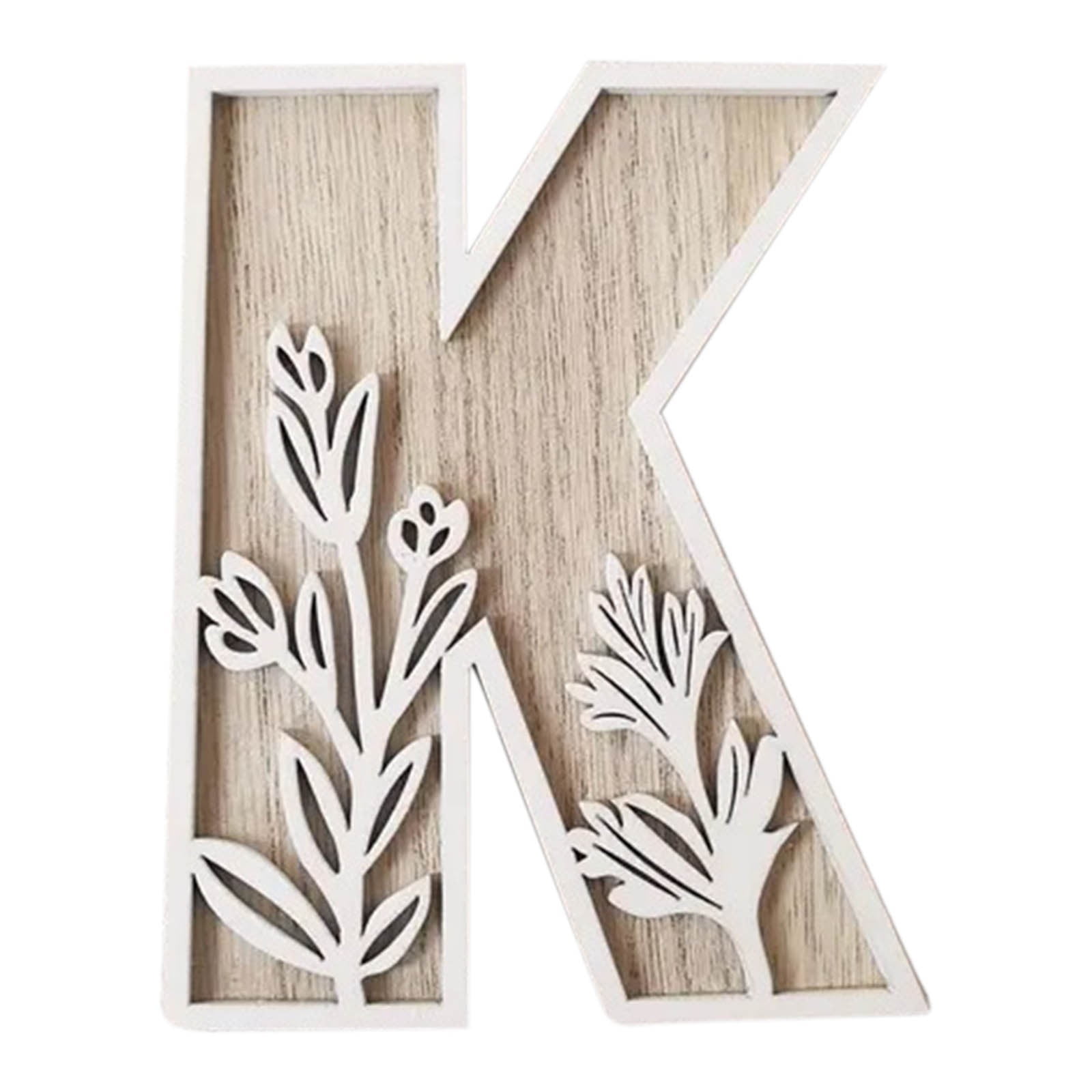 Lilixerw Wooden Carved Alphabet Letter Home Decor,House Number Shop ...