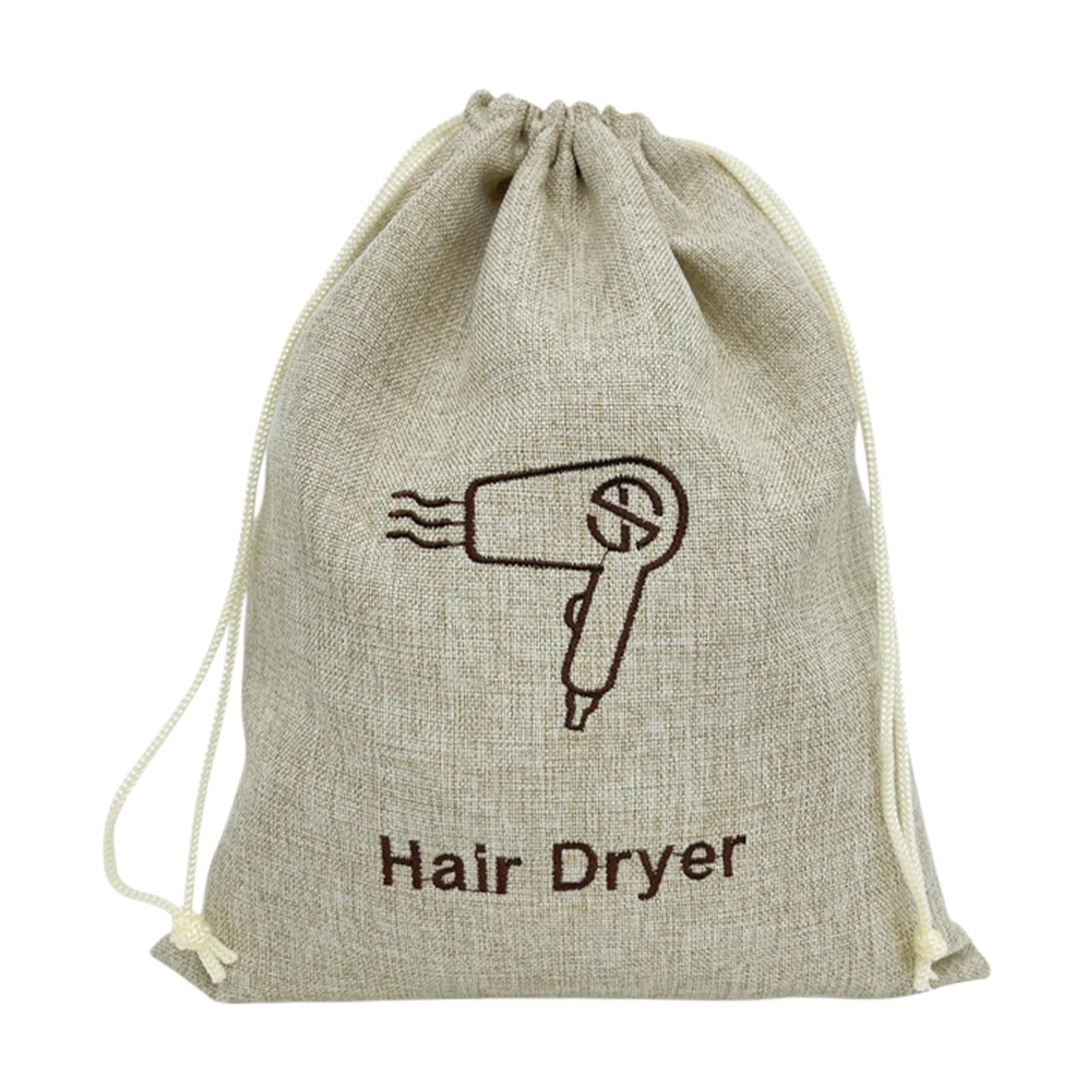 Lilixerw Hair Dryer Bags Drawstring Storage Organizer Bag Container ...
