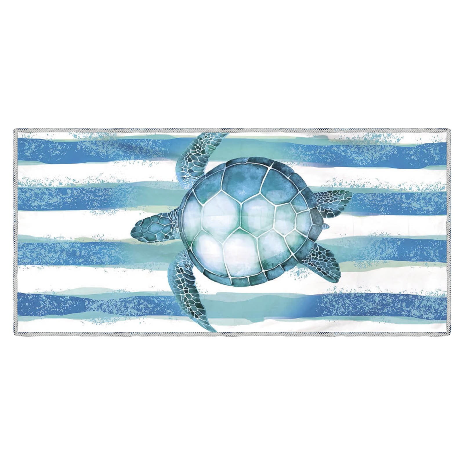 Lilixerw Large Turtle Pattern Beach Towel,Sand-Free Sea Turtle Beach ...