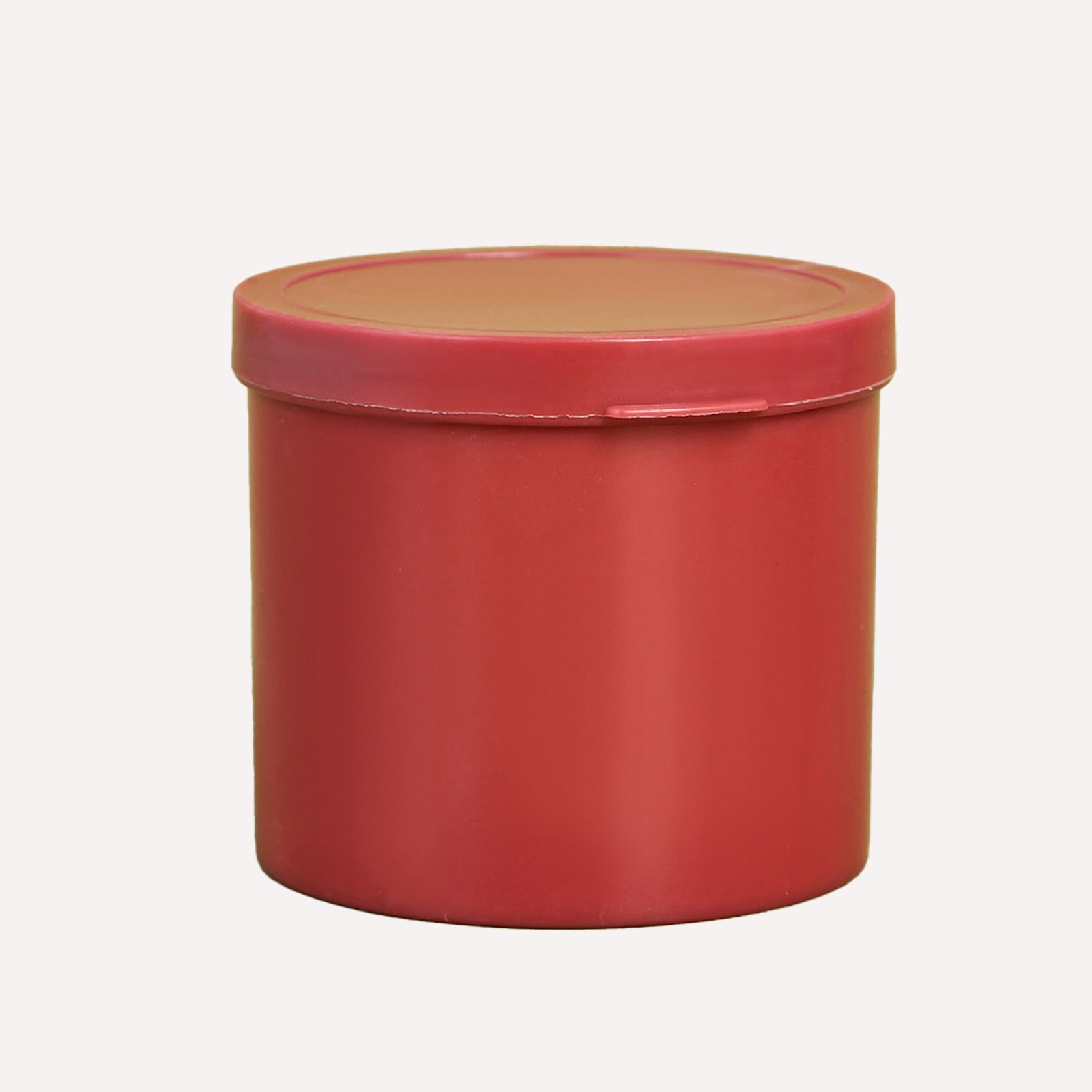 Lilixerw Round Plastic Box Transparent Round Box Container with Lid ...