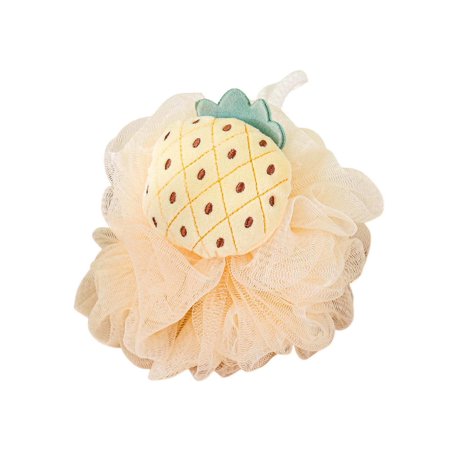 Lilixerw Shower Bath Sponge Ball Fruit Hanging Foaming Bath Ball Soft ...
