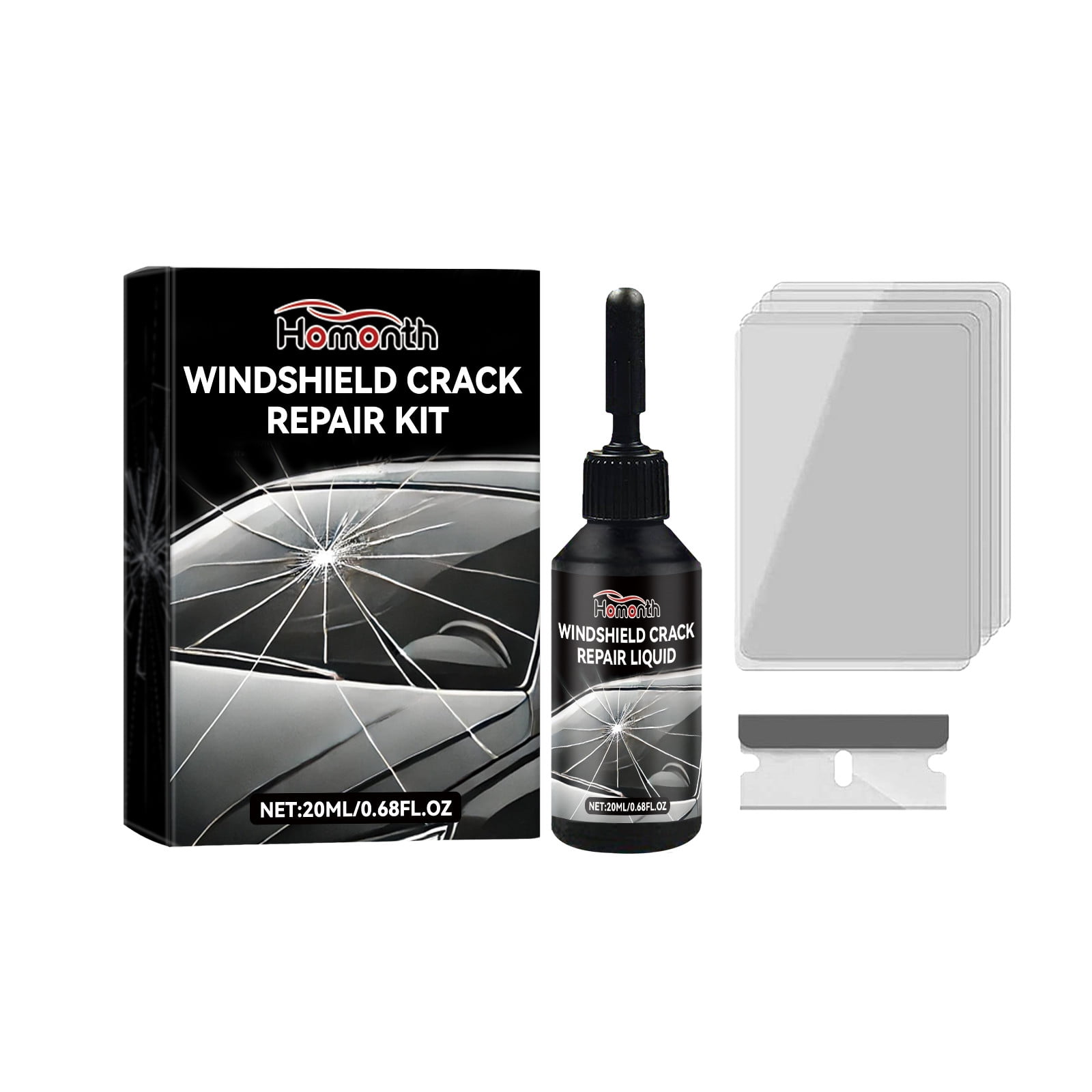 Lilixerw Windshield Adhesive Repair,Silicone Adhesive Waterproof Crack ...