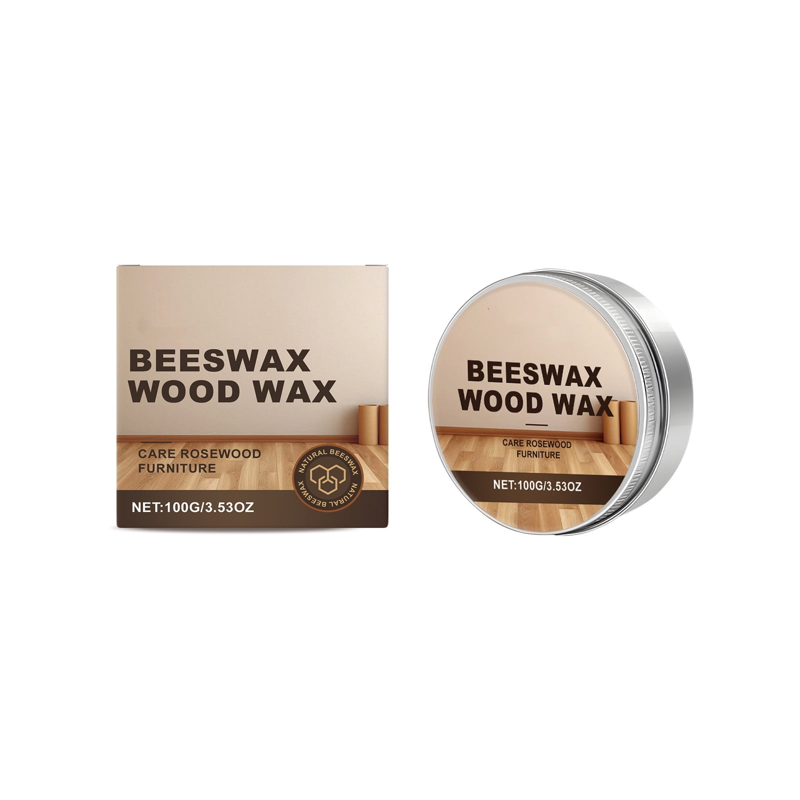 Lilixerw Wood Seasoning Beewax Natural Beewax,Multipurpose Beeswax ...