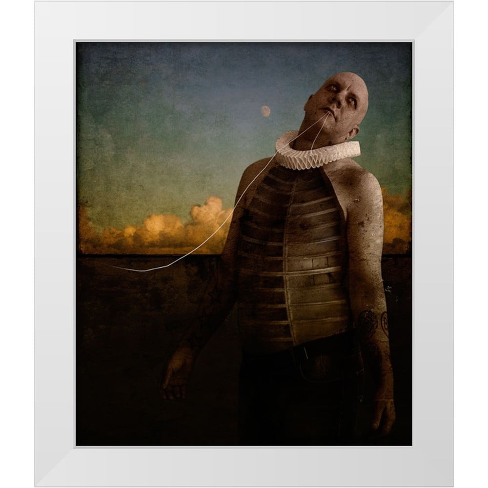 Lilja, Johan 15x17 White Modern Wood Framed Museum Art Print Titled - ItS Hard To Be A Man ...