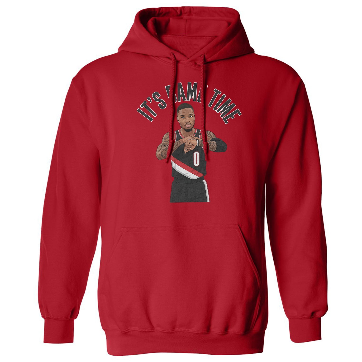 Lillard Inspired Dame Time - Portland Return Tribute Unisex Hooded ...