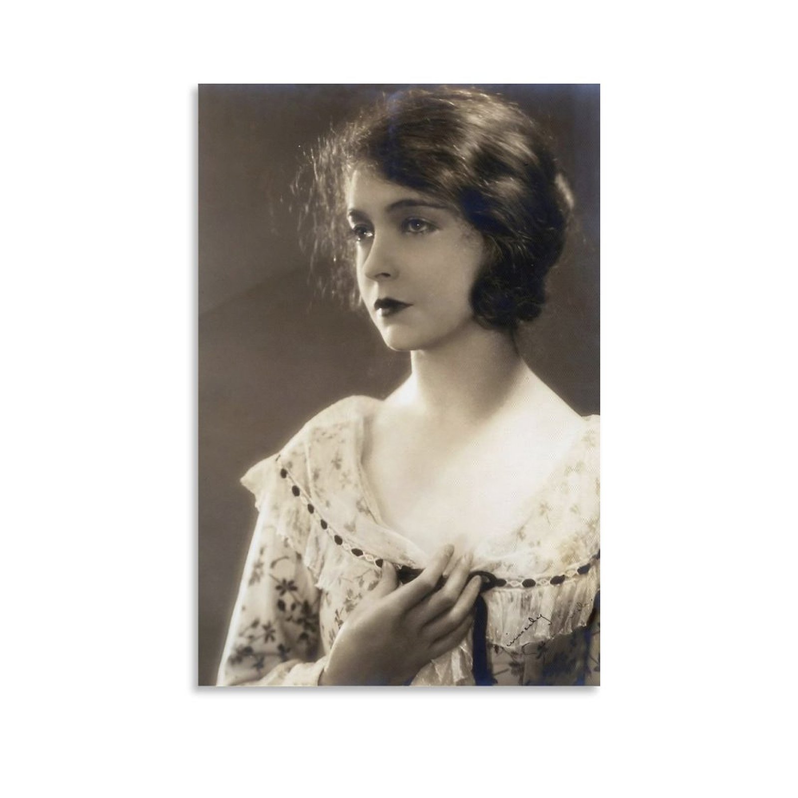 Lillian Gish Actress Print Poster (7) Print Photo Art Painting Canvas ...