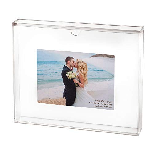 Lillian Rose Clear Acrylic Unity Sand Ceremony Photo Frame - Walmart.com