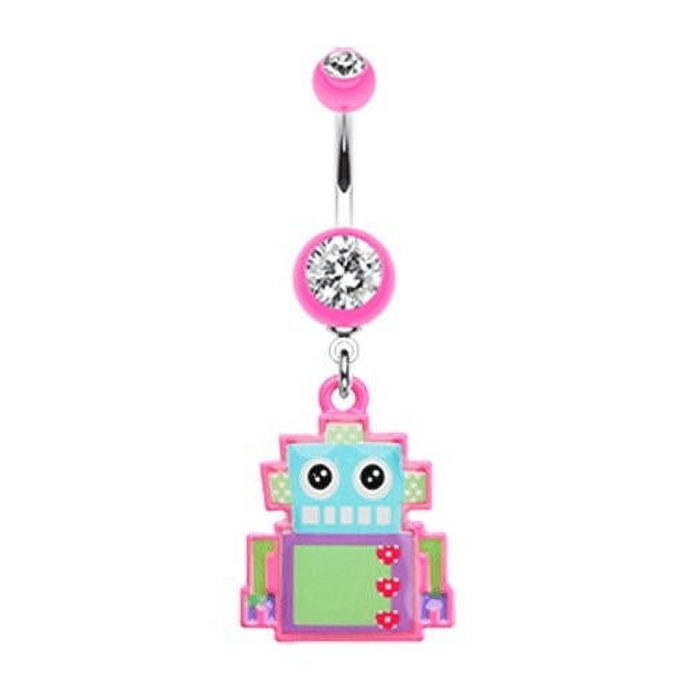 Lillibot Robot Belly Button Ring - Walmart.com