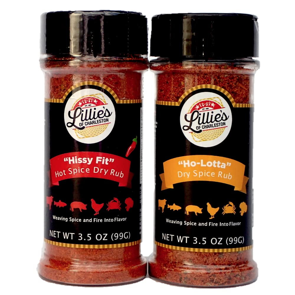 Lillie's of Charleston All Purpose HYZ01 Seasoning 2 (Mild) + Hissy Fit ...