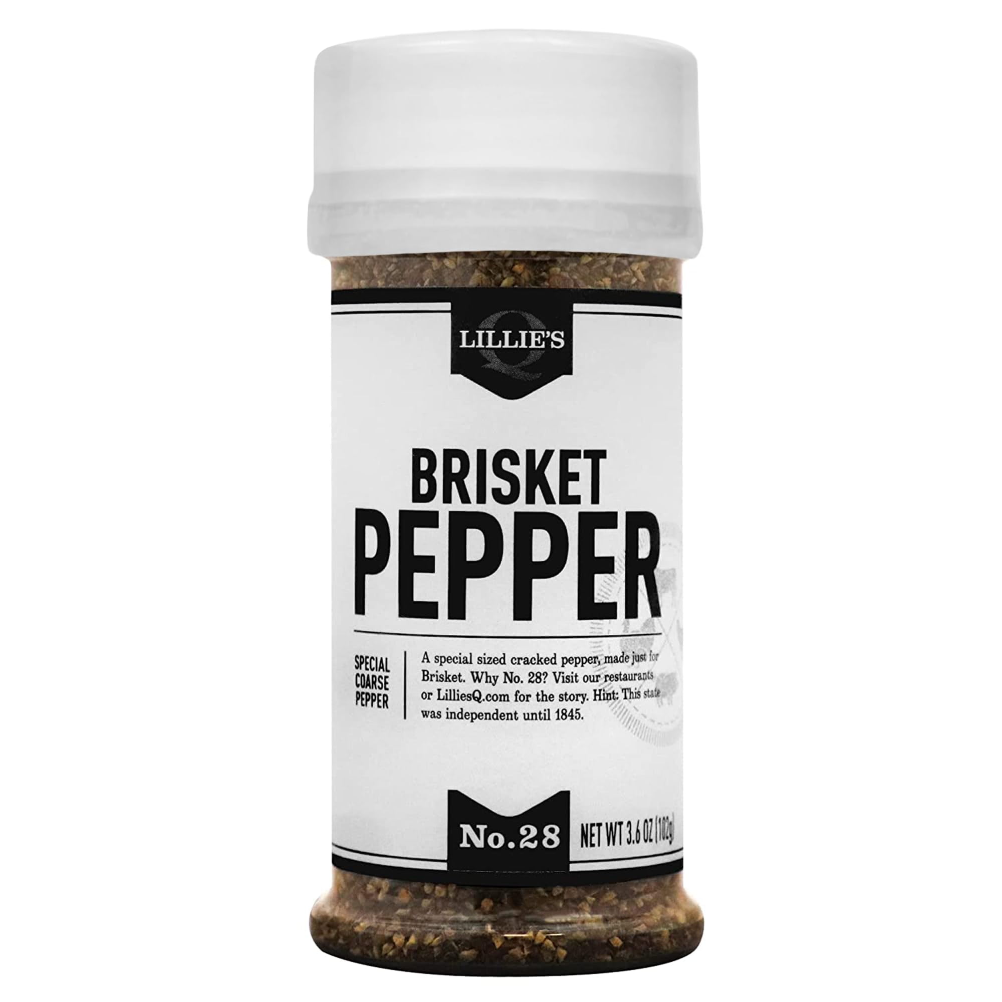 Lillie’s Q - BSL2 Brisket Pepper Rub, Cracked Pepper Rub, Traditional ...