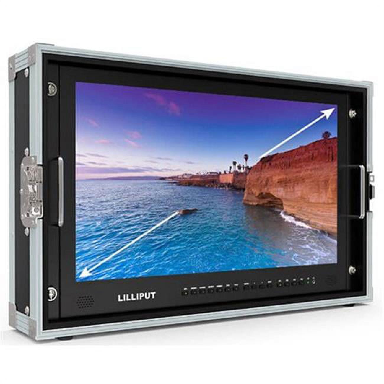 Lilliput Electronics LIL-BM230-4K 23.8 in. Carry-on 4K 10 Bit Monitor ...