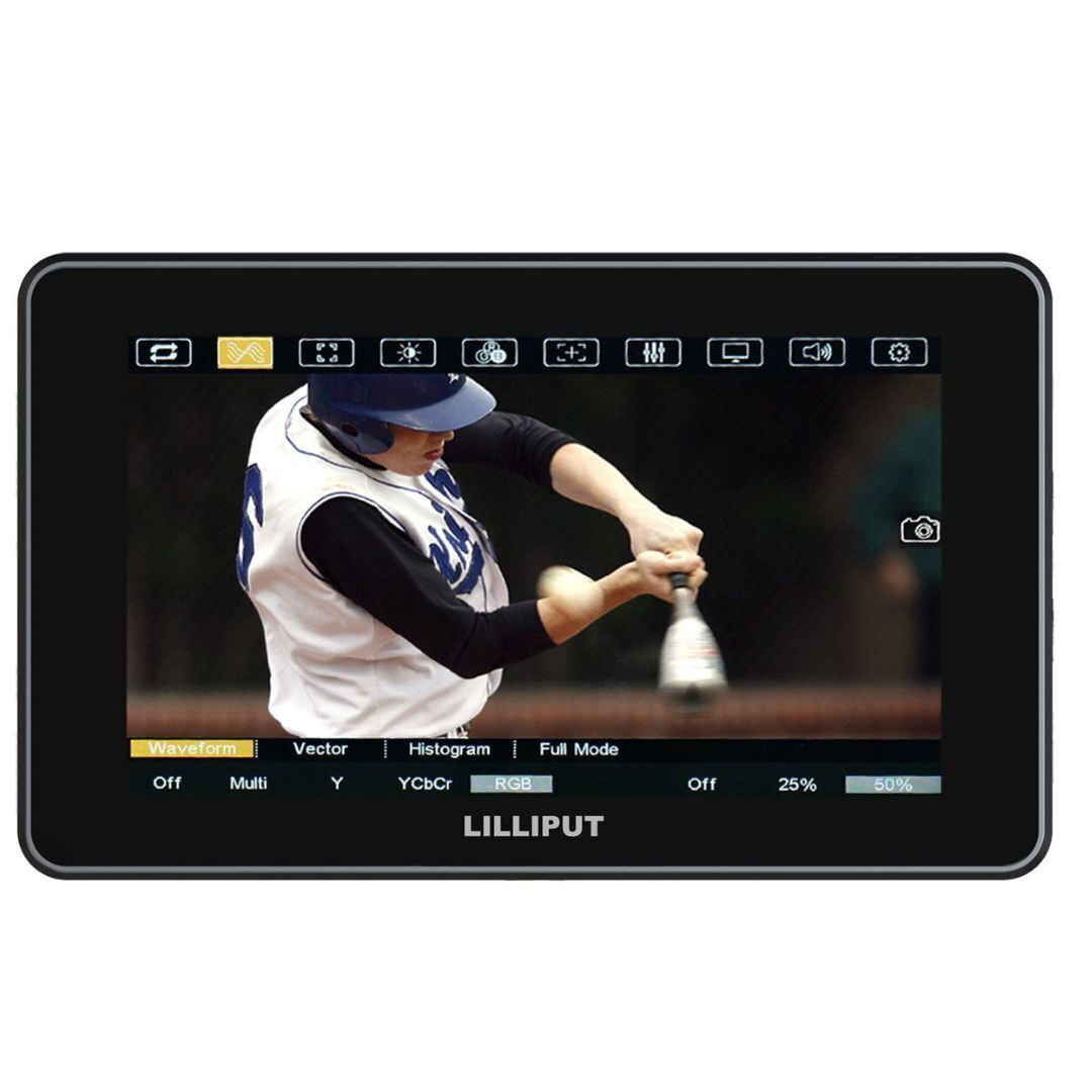 Lilliput HT5S 5.5-Inch Touch LCD On-Camera Monitor with 2000 Nits High ...