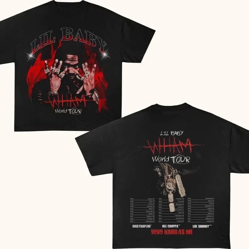 Lilll Babyyyy Whammm world tour T shirt, Lillll babyyy shirt, Rap Tees ...