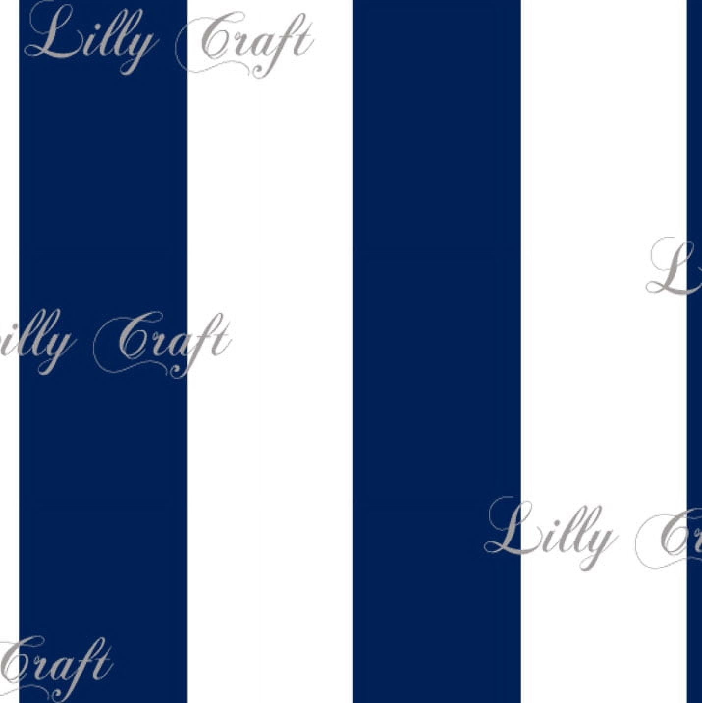 Lilly Craft 58" Poly Cotton Stripe Sewing & Craft Fabric By The Yard ...