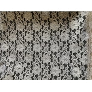 Raschel Lace Fabric 60" Wide Polyester French Floral by the yard ...