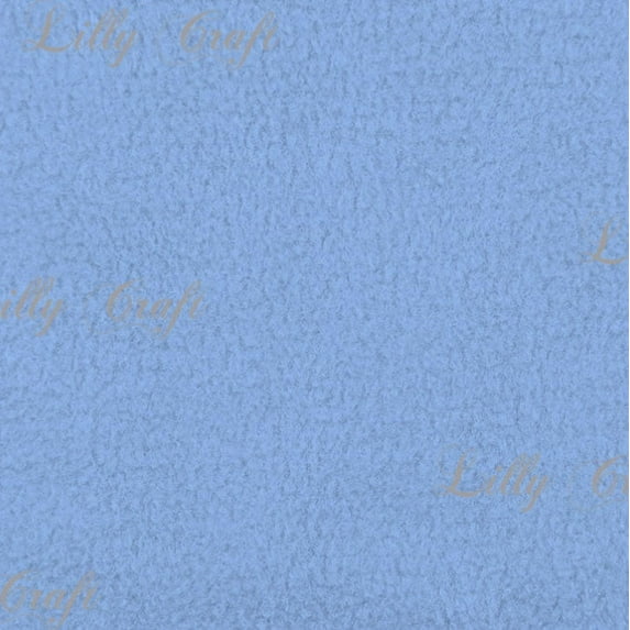 Lilly Craft Solid Color Baby Blue Fleece Anti-Pill FABRIC 58-60" Wide ...