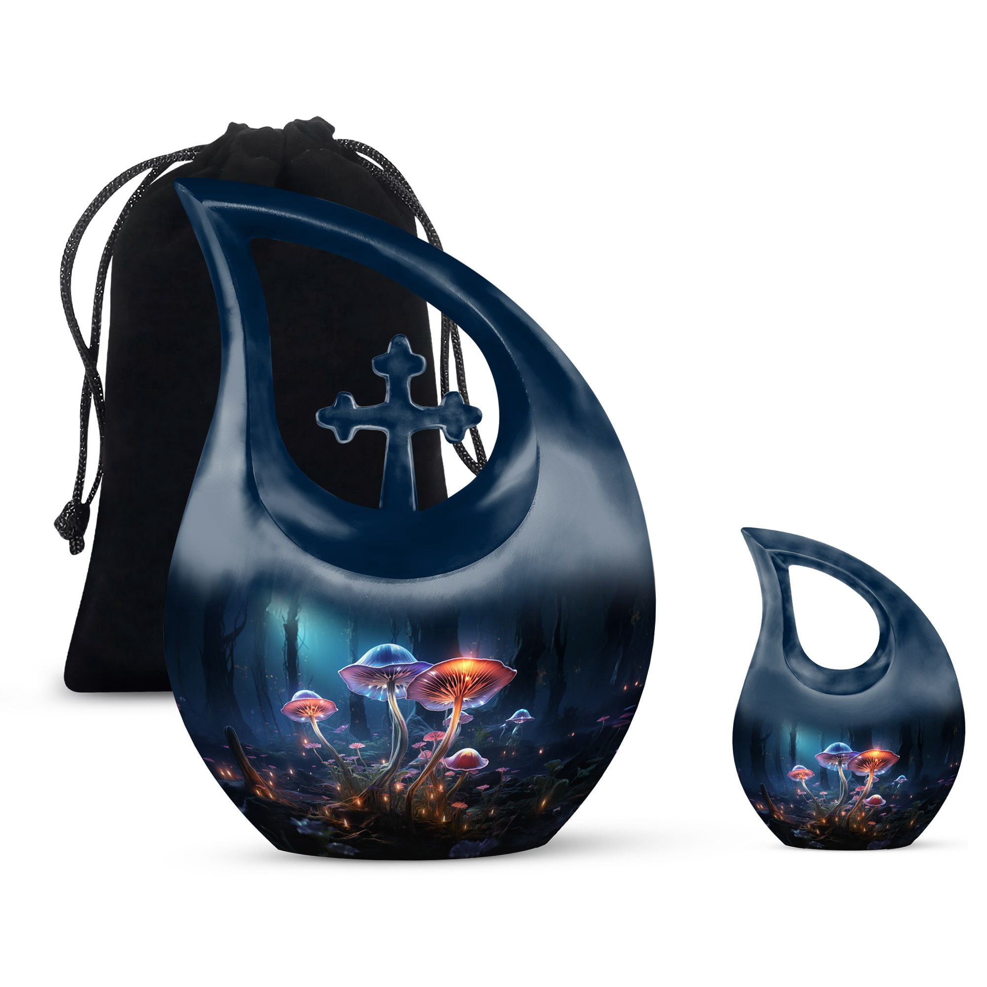 Lilly Flower Urn - Burial Urns For Adult Human Ashes - Urn For Ashes ...