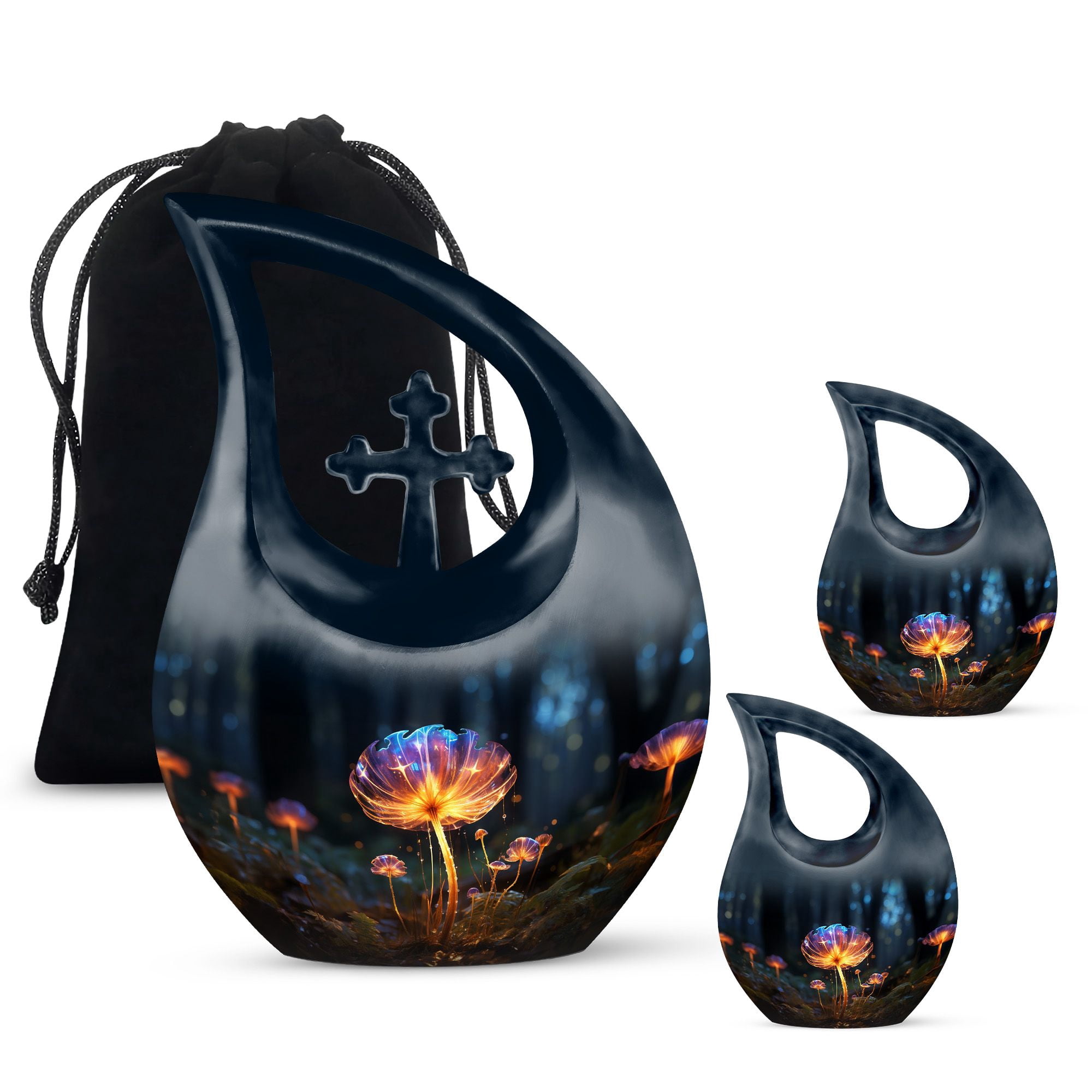 Lilly Flower Urn - Human Remains Urns - Urns For Human Ashes Adult ...