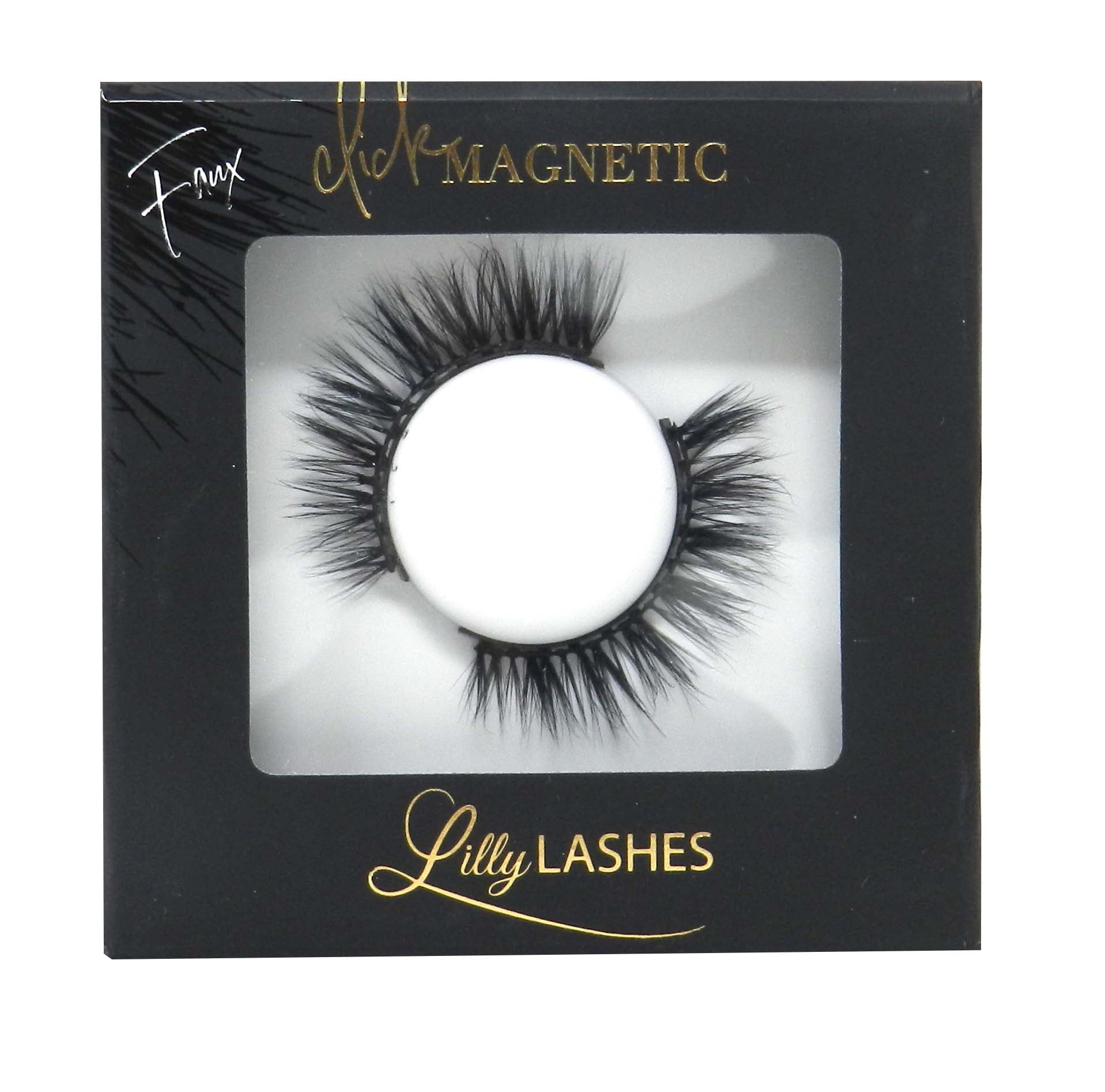 Lilly Lashes Click Magnetic Faux Lashes 4Ever 1 Pair - Walmart.com