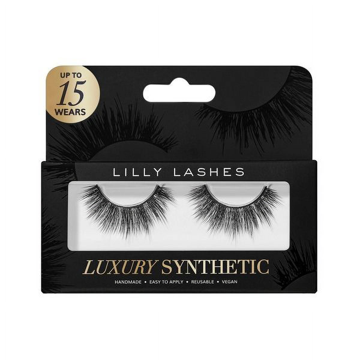 Lilly Lashes Luxury Synthetic False Eyelashes - Walmart.com