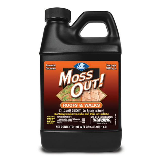 Lilly Miller Moss Out 54 oz, Algae & Moss Treatment, Killer RTU Liquid ...